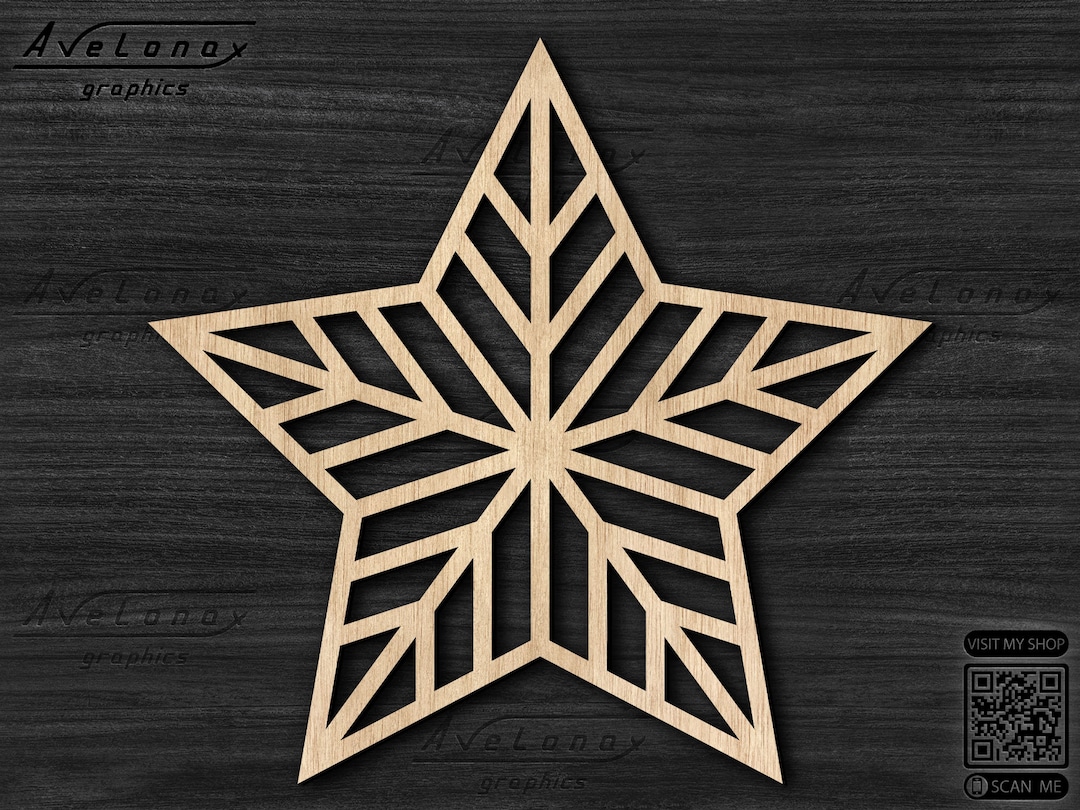 Weihnachtsstern svg, Stern Ornamente svg, Stern geschnittene Datei ...