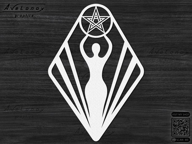 Moon Goddess Svg Triple Moon Goddess Svg Wiccan Svg Wicca - Etsy