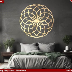 Lotus of Life Png, Torus Svg, Sacred Geometry Svg, Flower of Life Laser ...