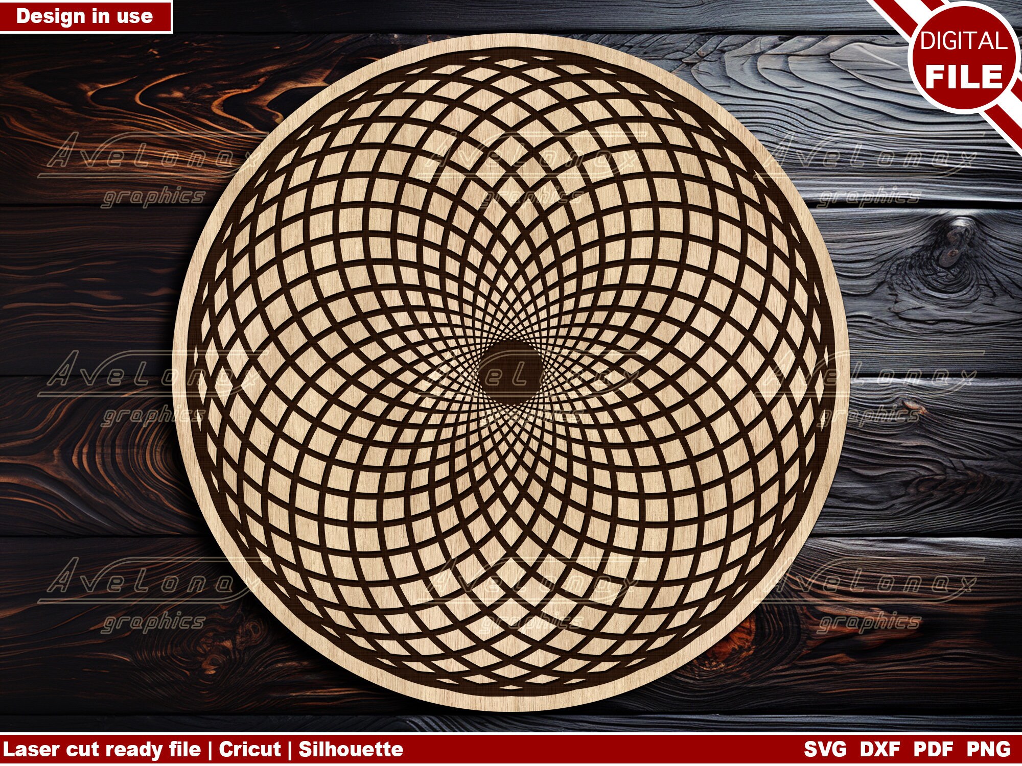 TORUS YANTRA svg, Torus png, Archivos cortados con láser de geomerty ...