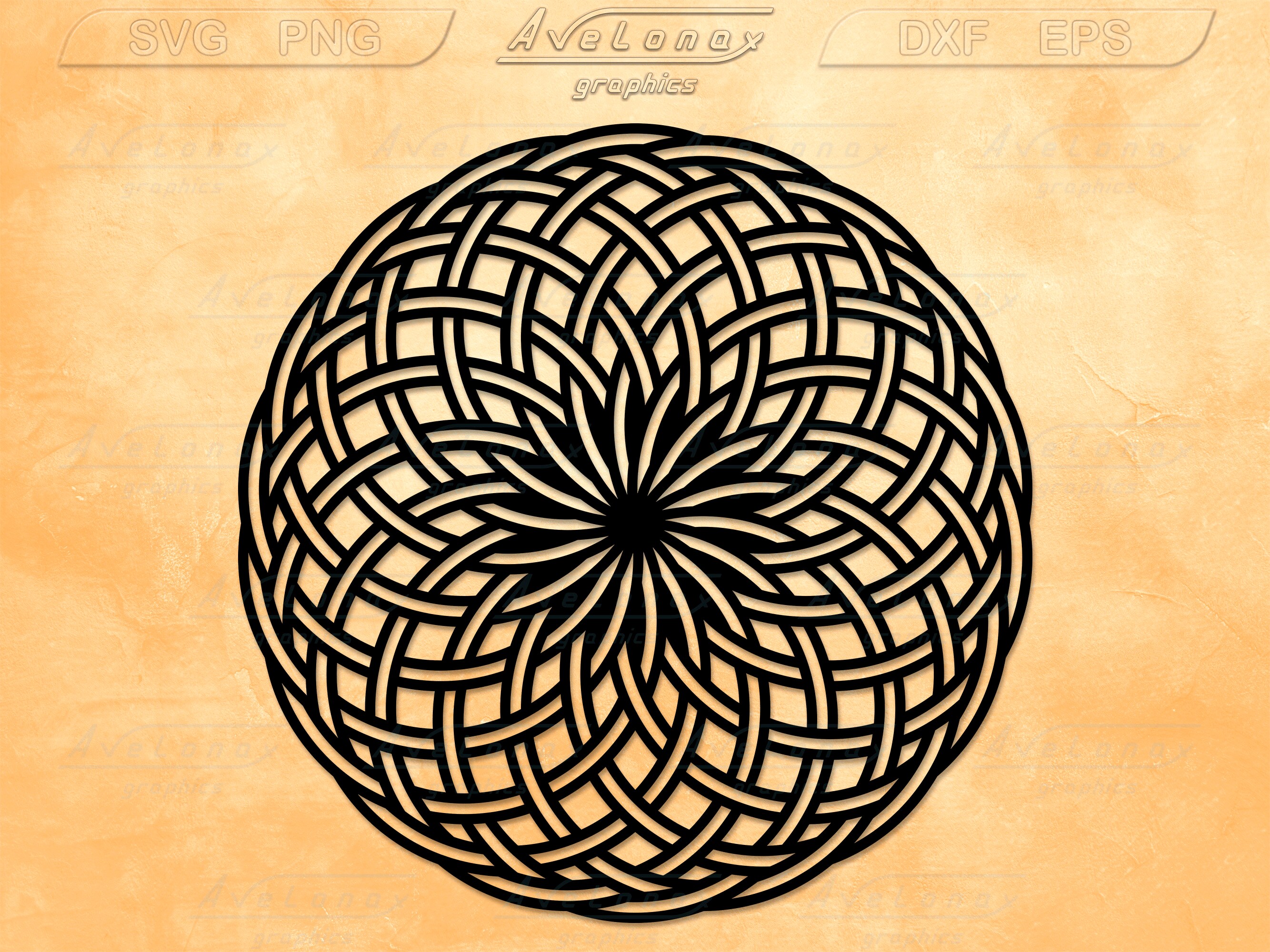 Mandala Torus Svg Sacred Geometry Svg Mandala Cut File EMF - Etsy Australia