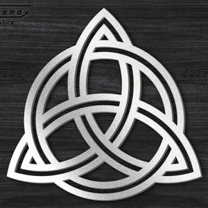 Celtic Knot Laser Cut File, Trinity Knot Png, Irish Bar Decor Dxf ...