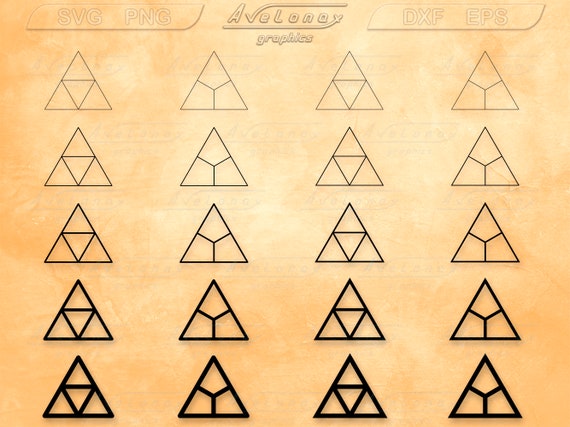 Triangles svg Sacred Geometry SVG Abstract Geometry triangle | Etsy