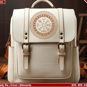 Vegvisir SVG, Viking Wayfinder Laser Cut File, Nordic Compass Cut File ...