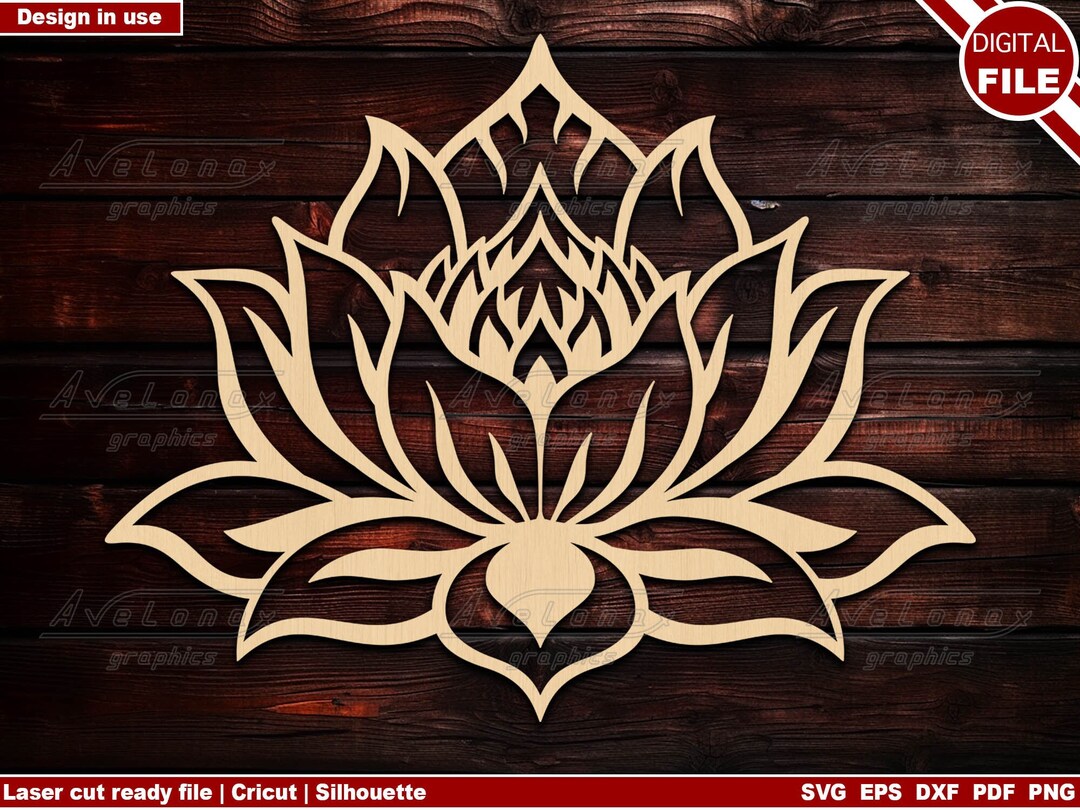 Lotus SVG, Lotus Flower SVG, Namaste Png, Yoga Svg, Zen Svg, Divine ...