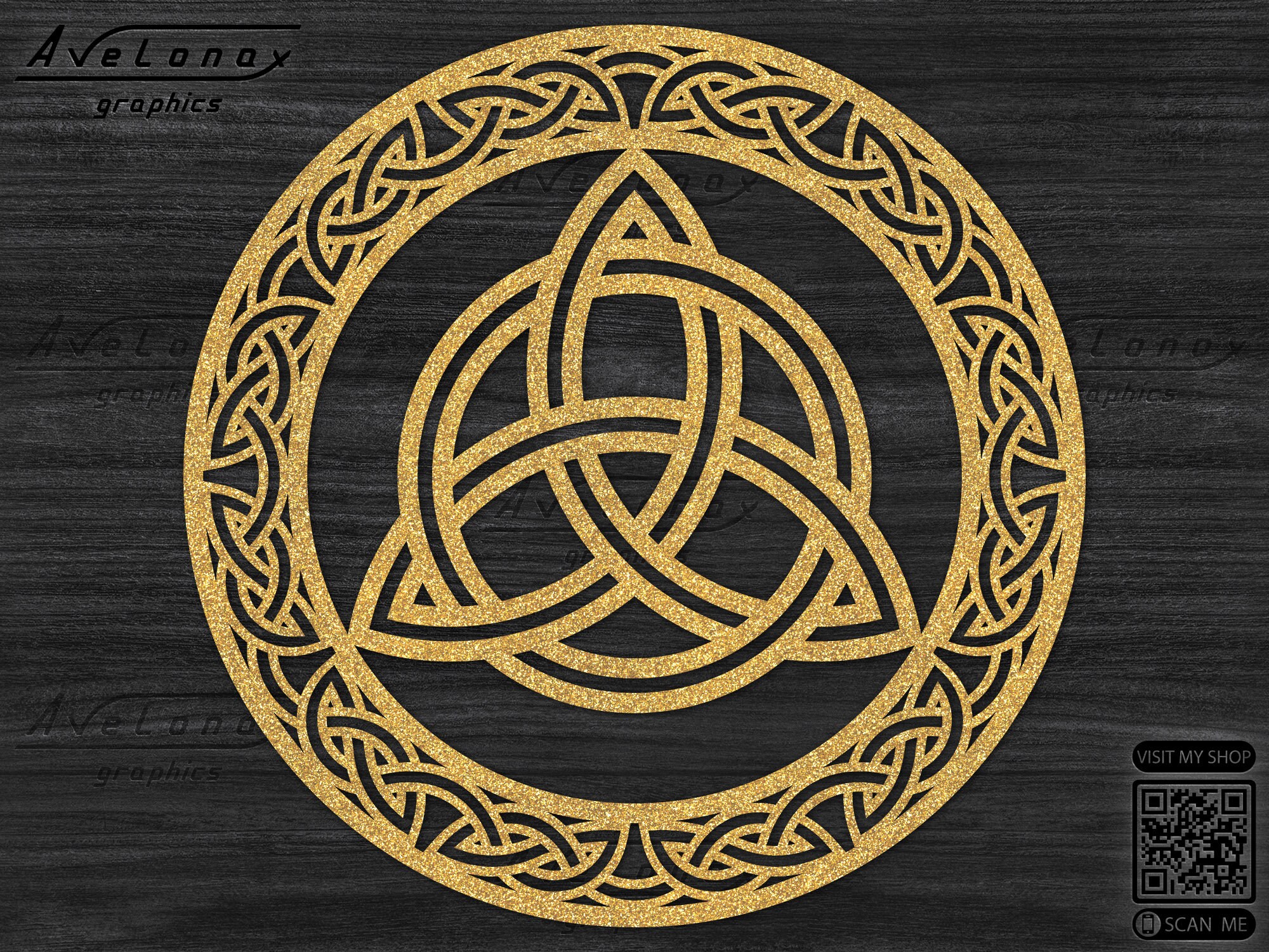 Celtic Knot Svg, Round Celtic Pattern Svg, Celtic Christmas Ornament ...