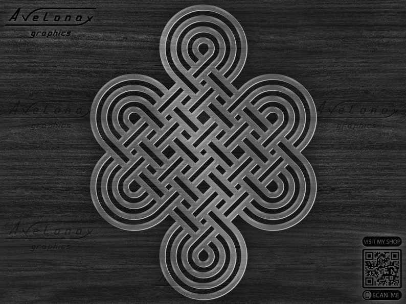 Infinity Symbol Svg Buddhist Symbol Laser Cut File Sacral - Etsy