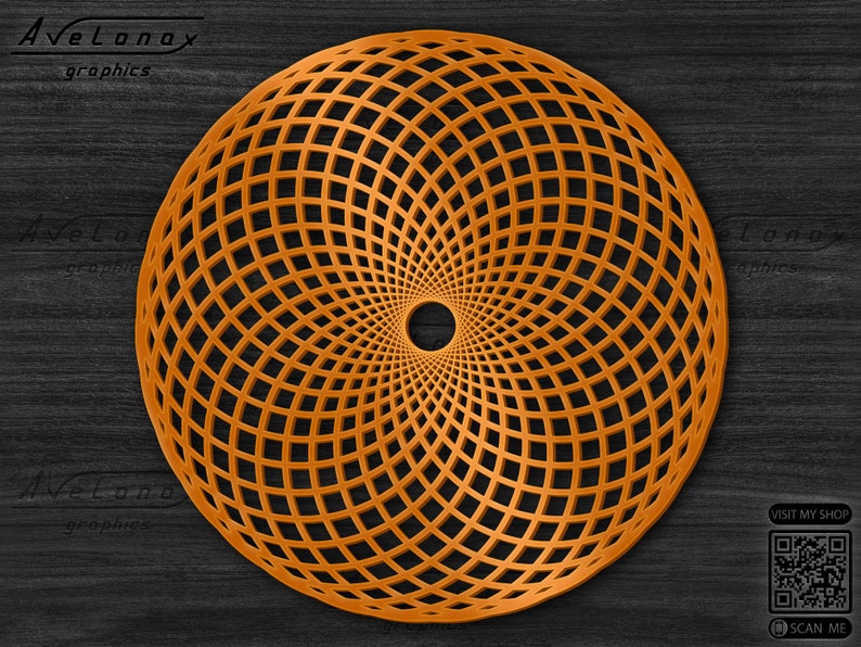 Sacred Geometry Svg TORUS YANTRA Dxf Crystal Grid Digital - Etsy