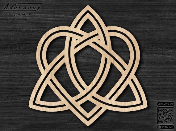 Celtic Trinity Knot Heart