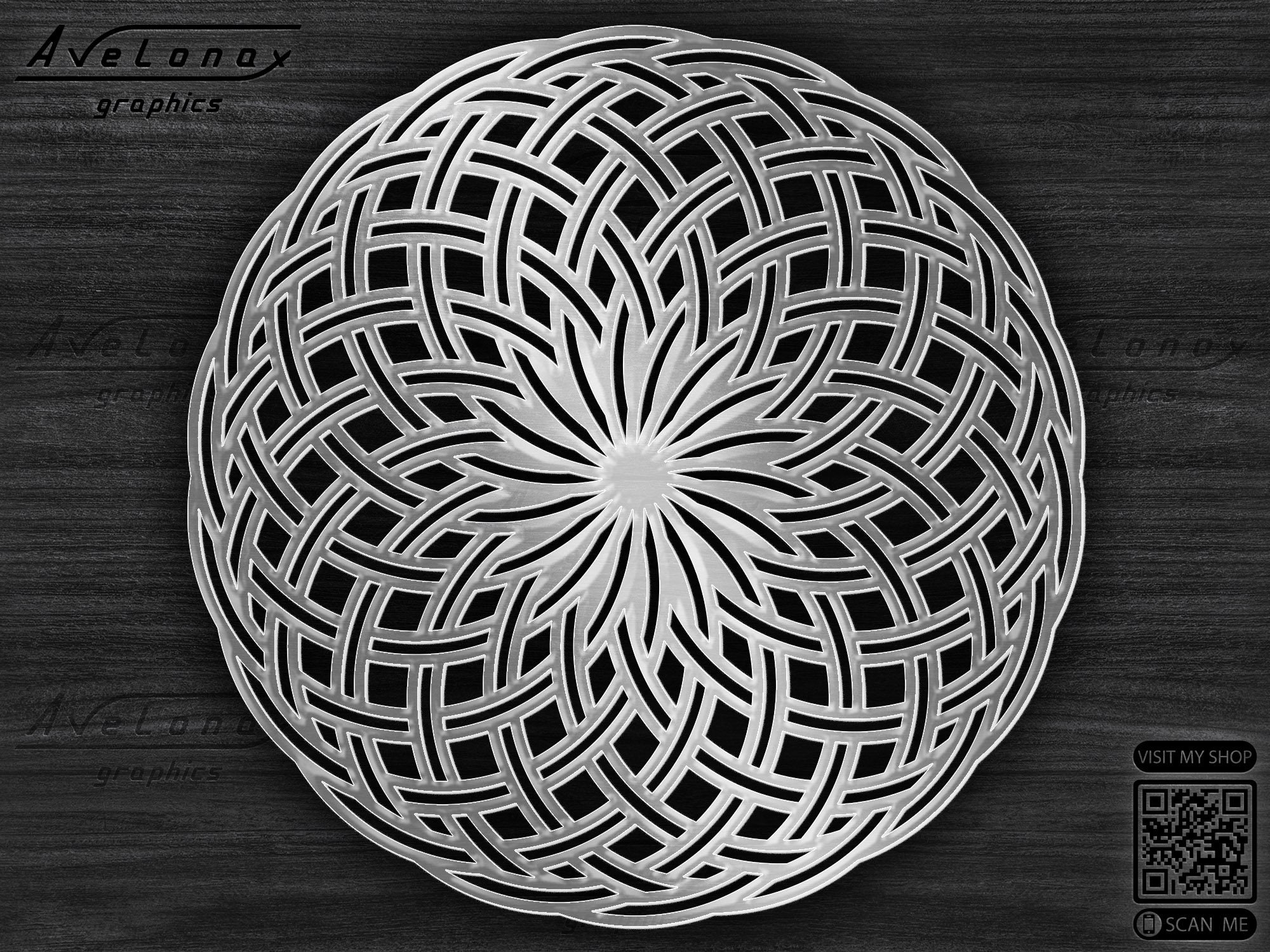 Mandala Torus svg Geometría sagrada svg Archivo de corte - Etsy México
