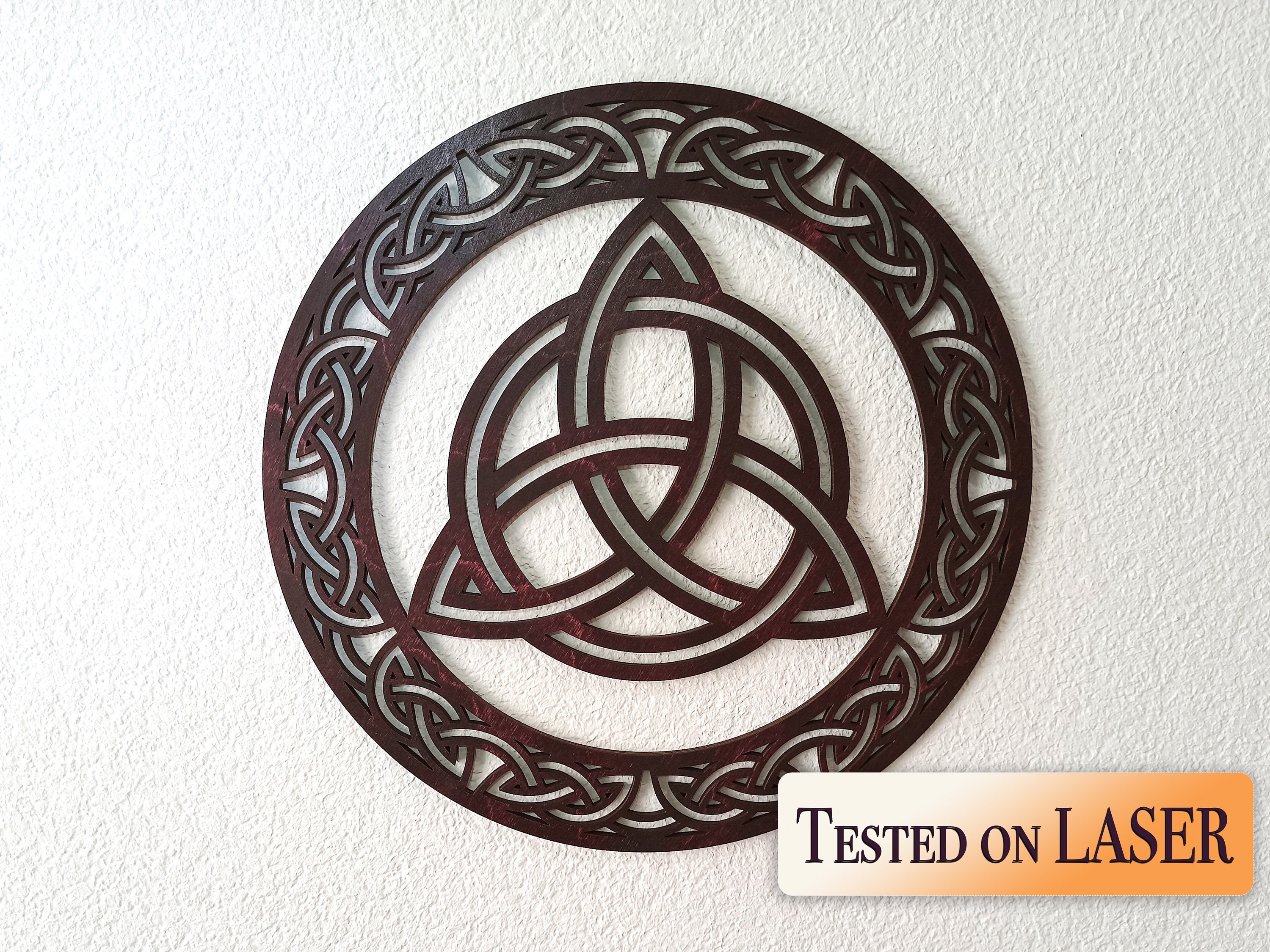 Celtic Knot Svg Round Celtic Pattern Svg Celtic Laser Cut - Etsy