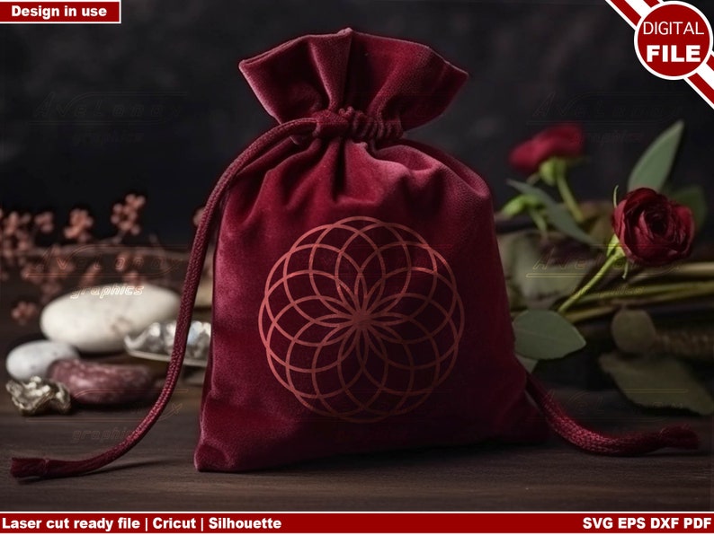 Lotus of Life Png, Torus Svg, Sacred Geometry Svg, Flower of Life Laser ...