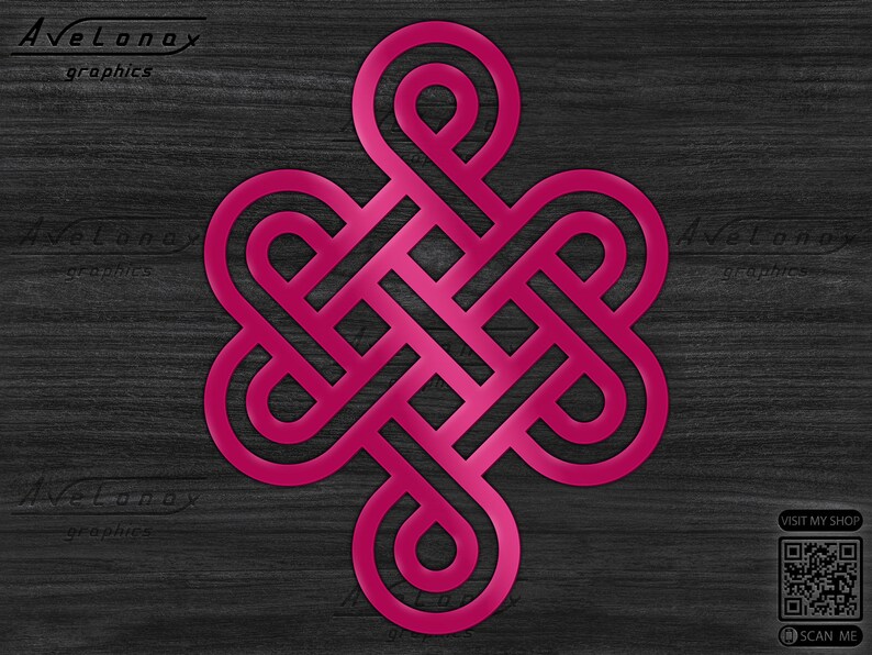 Infinity Knot Svg, Christmas Ornament Laser Cut File, Harmony Symbol ...