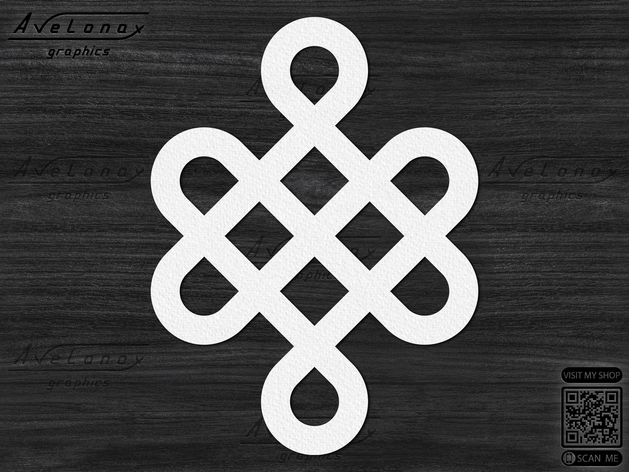 Infinite Knot Svg Sacred Symbols Svg Good Luck Fortune - Etsy