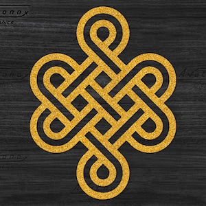 Infinity Knot Svg, Christmas Ornament Laser Cut File, Harmony Symbol ...