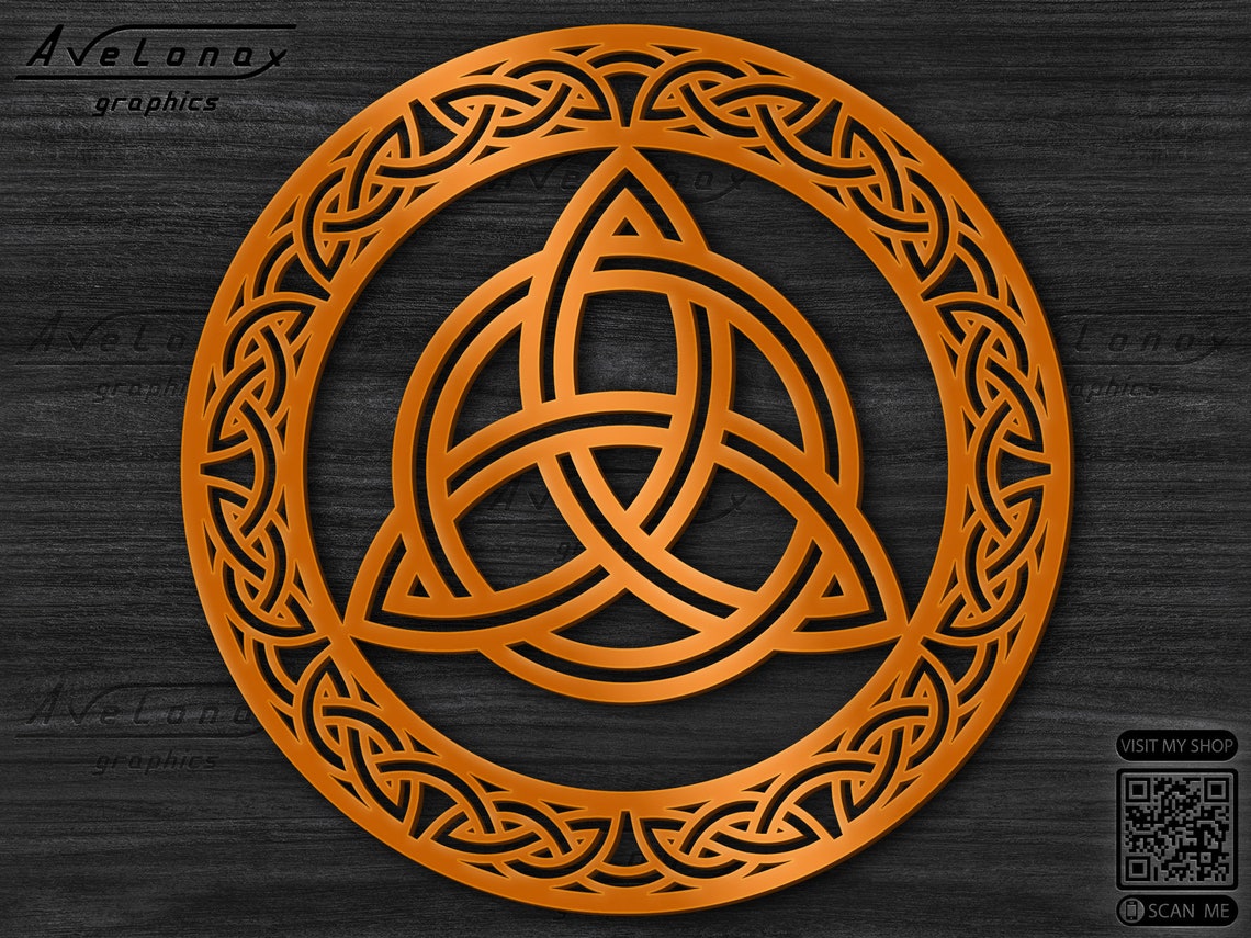 Celtic Knot Svg Round Celtic Pattern Svg Celtic Christmas - Etsy
