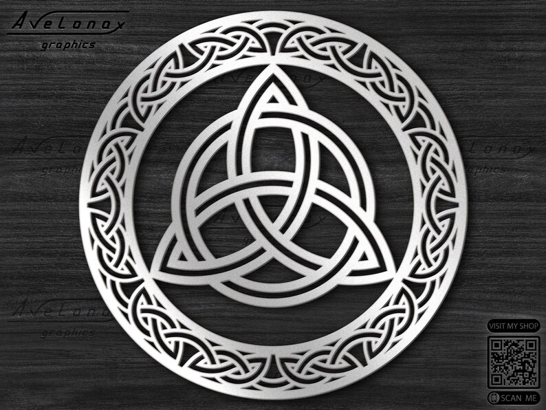 Celtic Knot Svg, Round Celtic Pattern Svg, Celtic Christmas Ornament ...