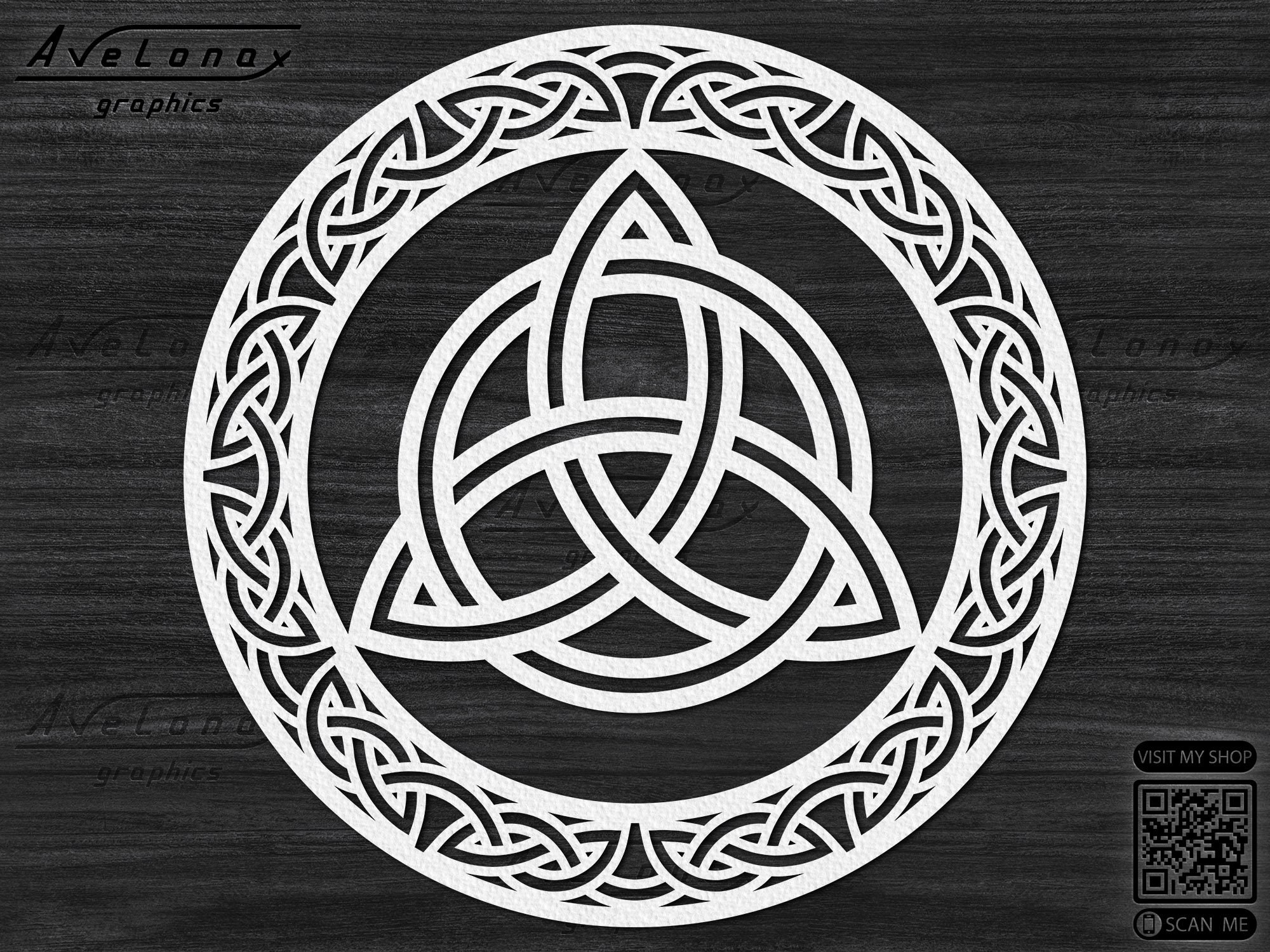 Celtic Knot Svg Round Celtic Pattern Svg Celtic Christmas - Etsy