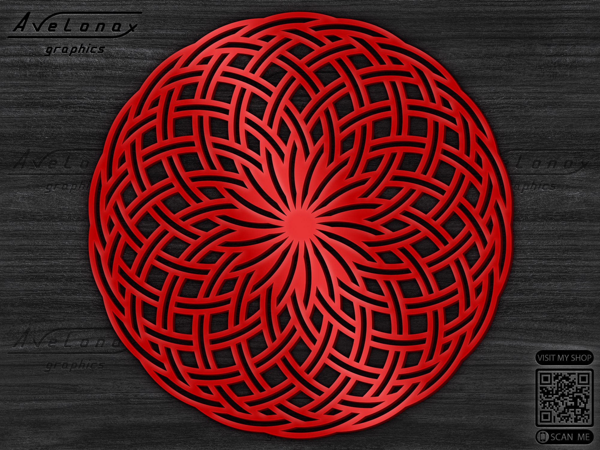 Mandala Torus svg Geometría sagrada svg Archivo de corte - Etsy México
