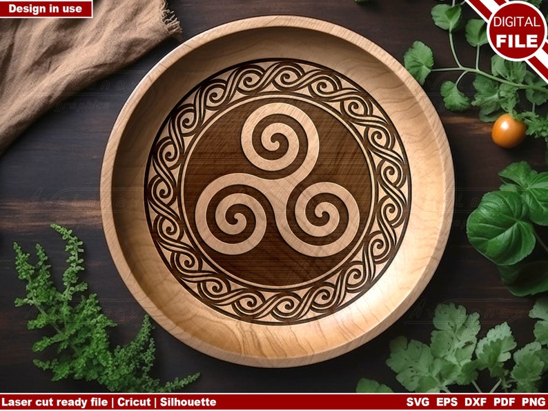Triskel Svg, Triskelion Svg, Celtic Circular Boards Png, Triskell Cut ...