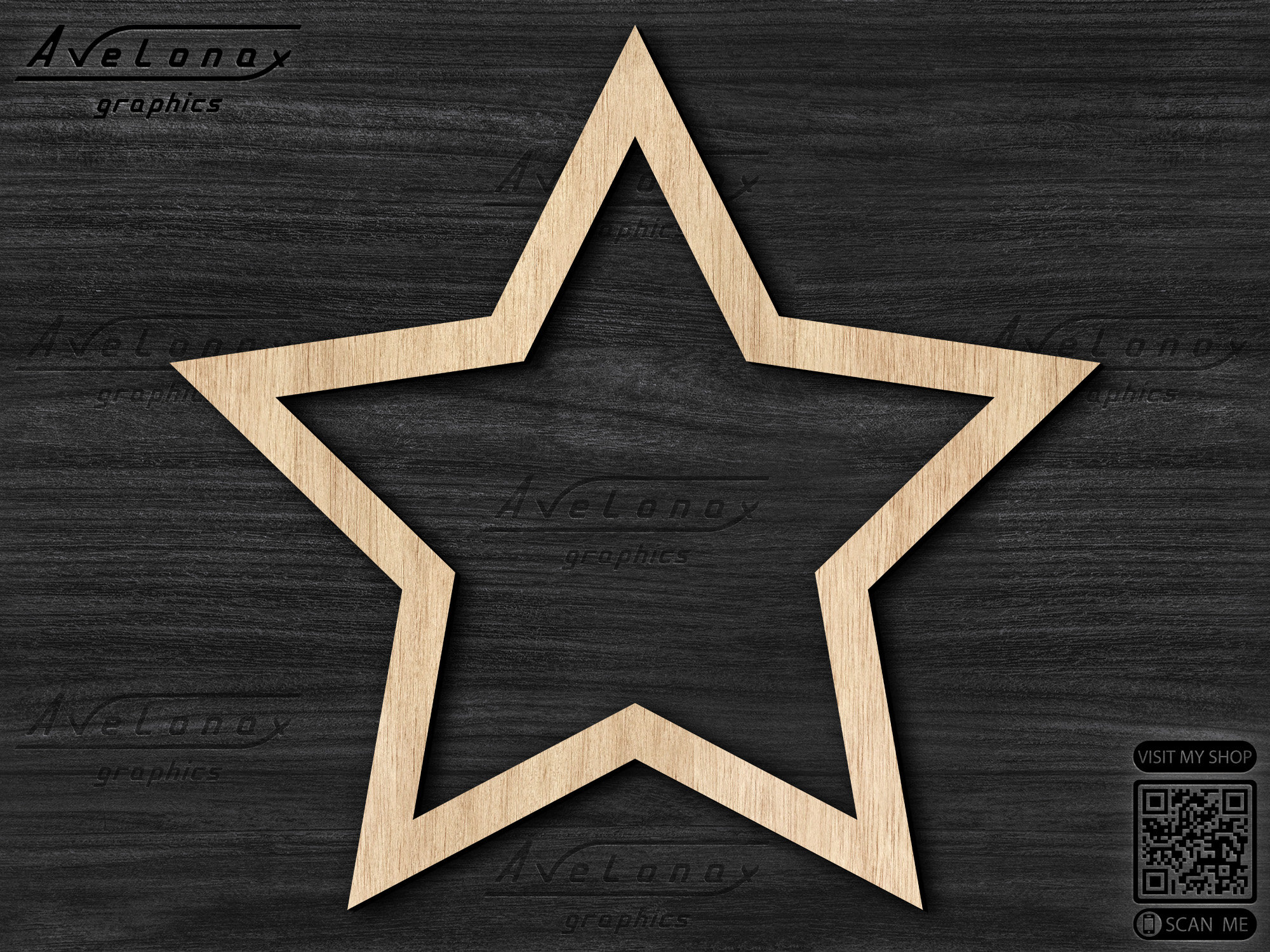 Star svg, Star Outline Svg, simple star cut file, star laser cut file ...