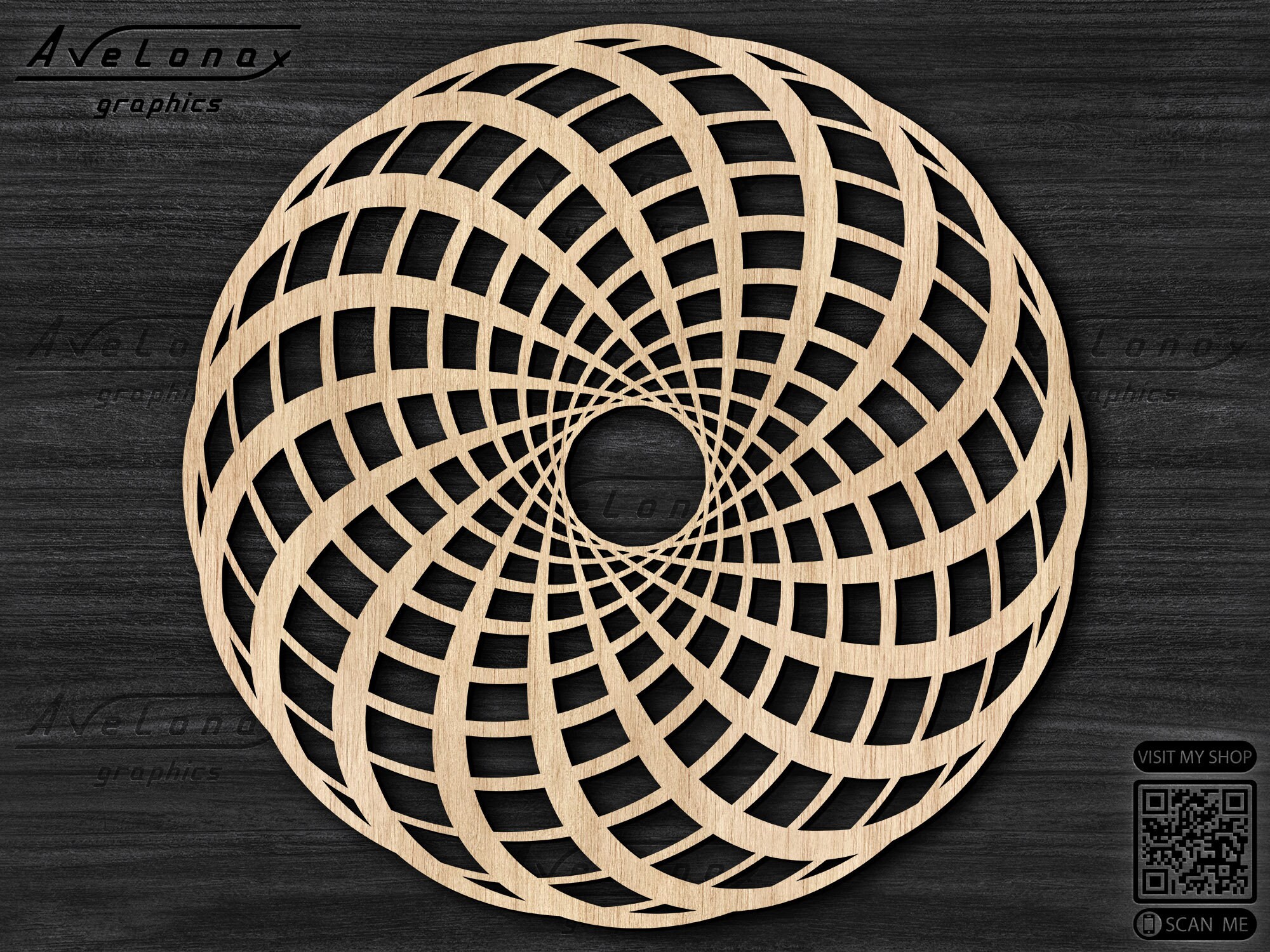 Mandala Torus Svg Sacred Geometry Svg Mandala Cut File EMF - Etsy Hong Kong