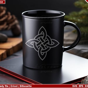 Protective Witch's Knot Svg, Wiccan Symbol Png, Witch Jewelry Cut File ...