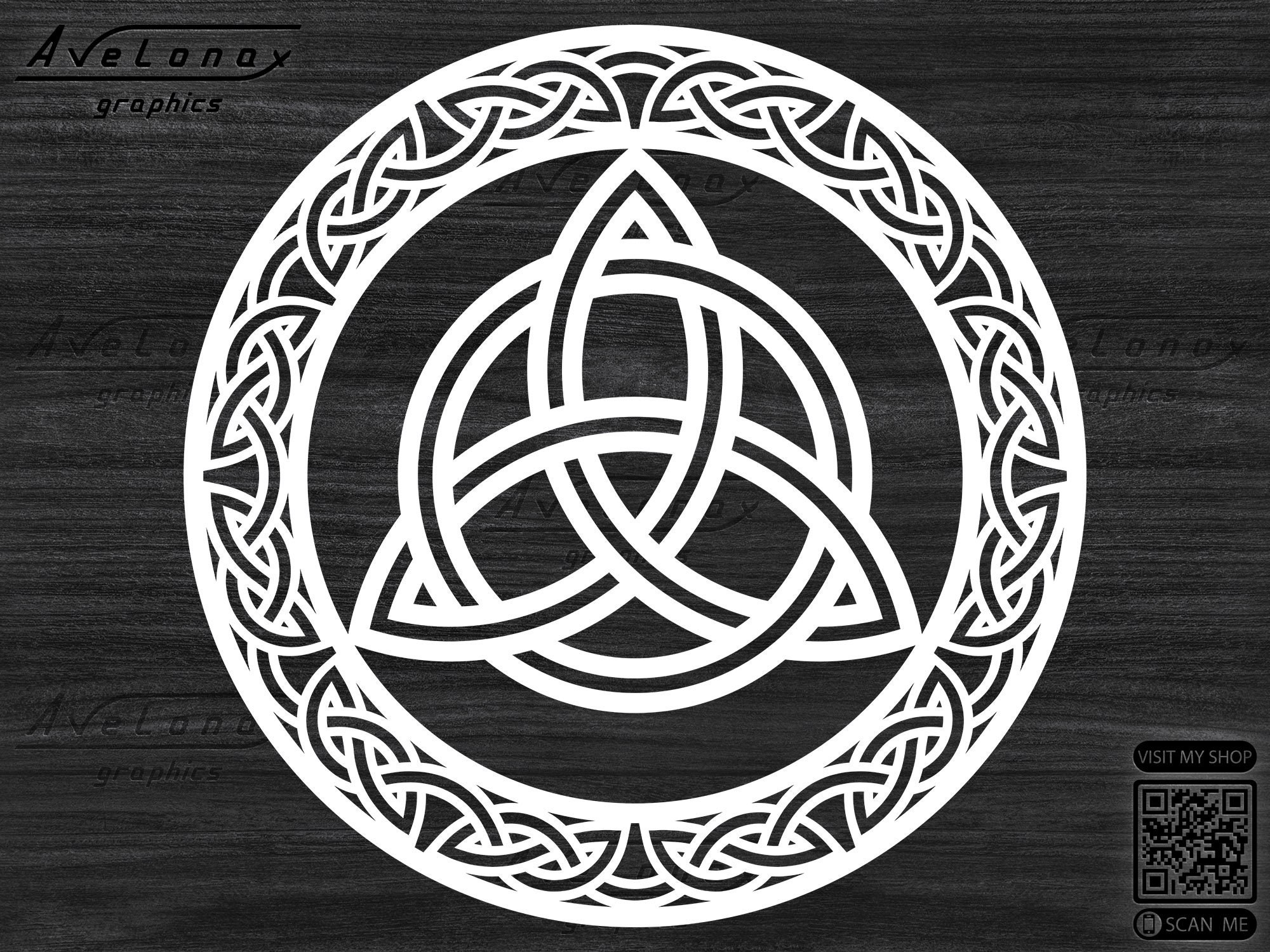 Celtic Knot Svg Round Celtic Pattern Svg Celtic Christmas - Etsy