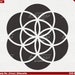 Sacred Geometry Svg, Torus Yantra Svg, Spiral Mandala Laser Cut File ...