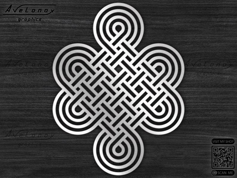 Infinity Symbol Svg Buddhist Symbol Laser Cut File Sacral - Etsy