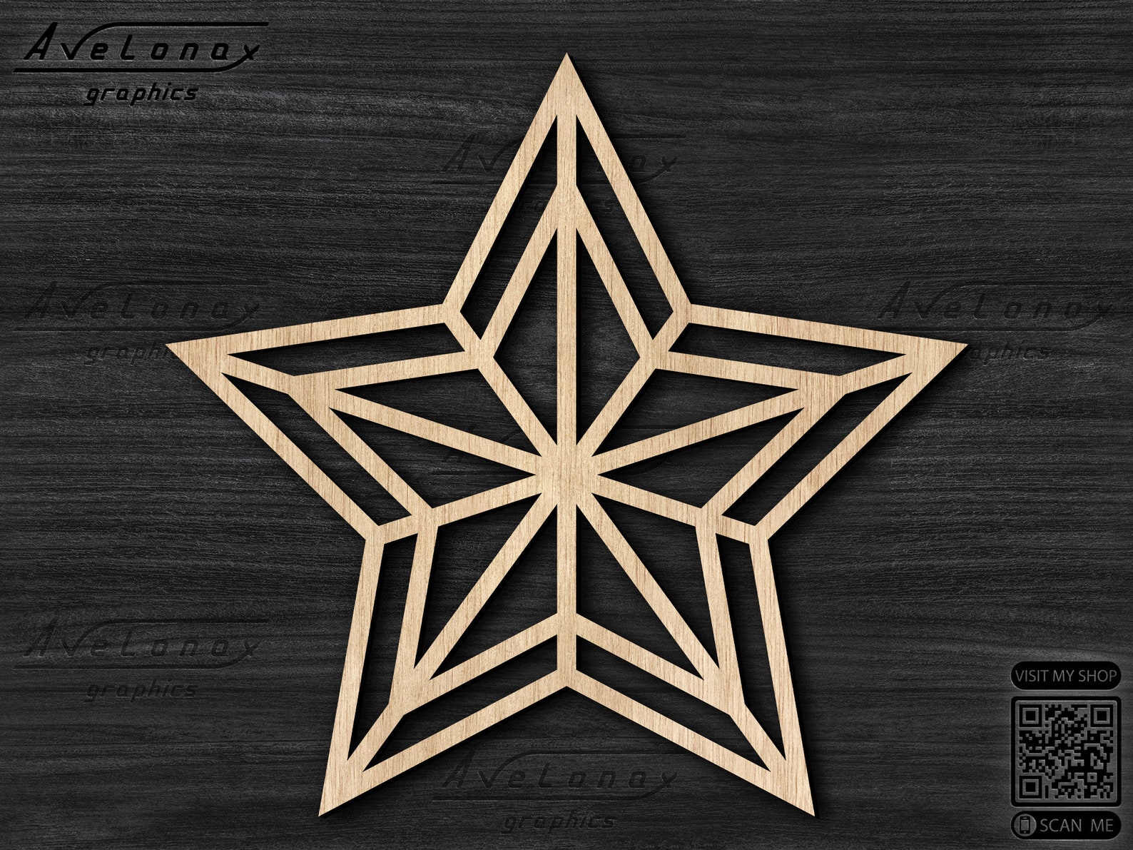 Christmas Star Svg Star Ornament Clipart Snowflake Svg - Etsy