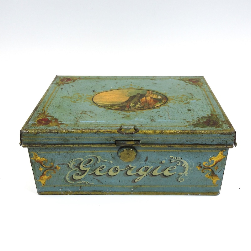 Painted Tin - Etsy
