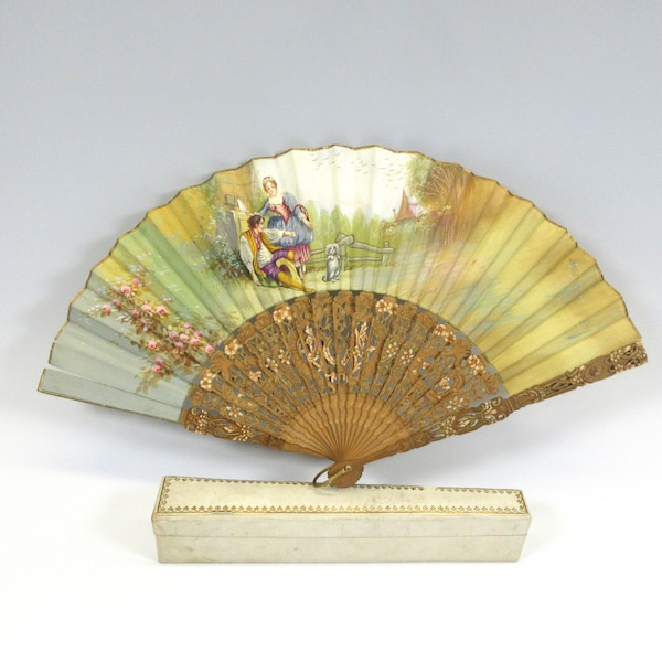 Antique Hand Fan - Etsy