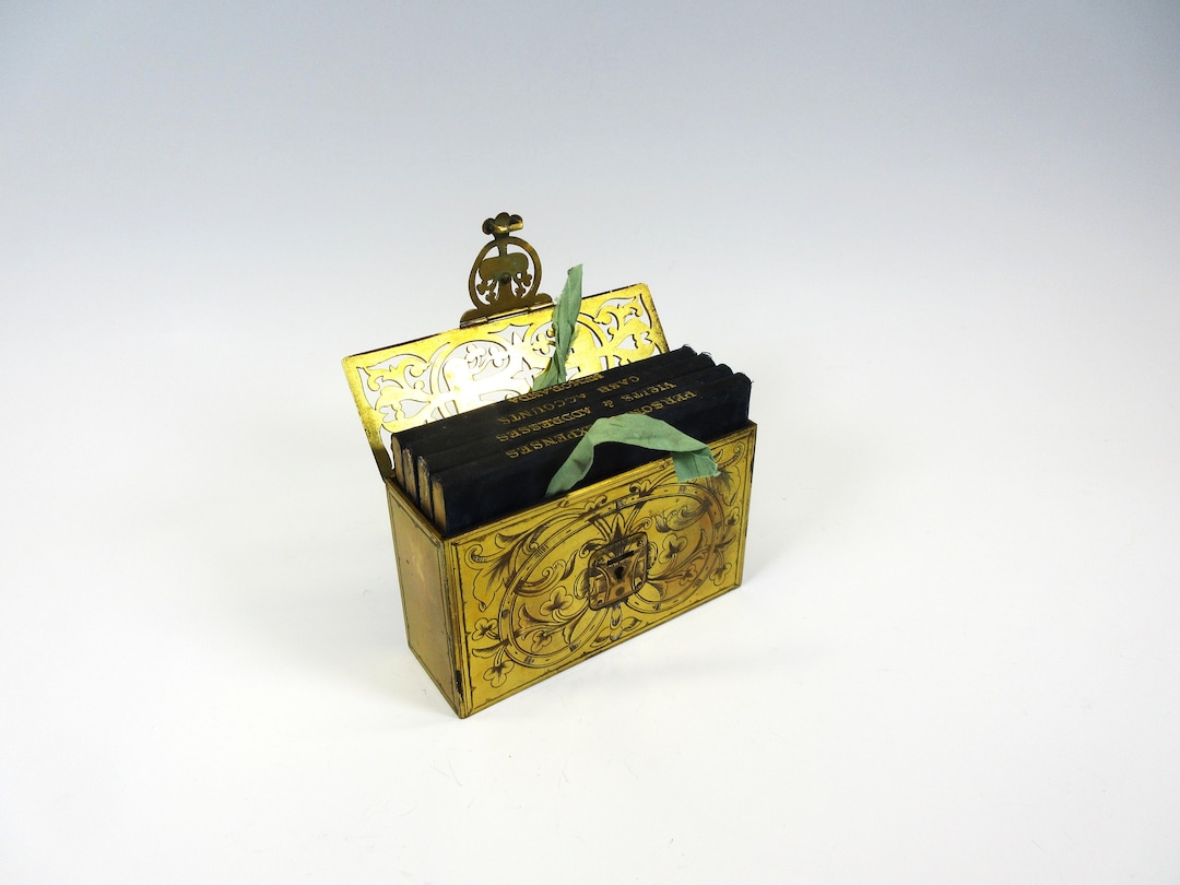 Fantastic 19th Century Ladies Compendium of Boxed Daily Journal Note ...