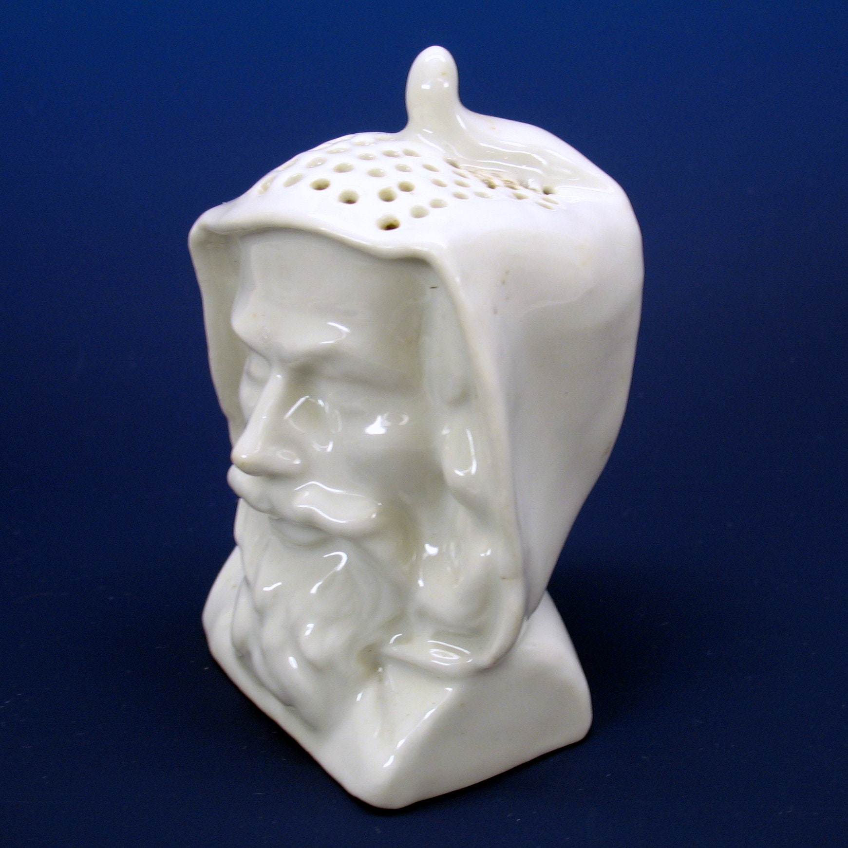 Antique White Porcelain Santa Head Hatpin or Stickpin Holder - Etsy