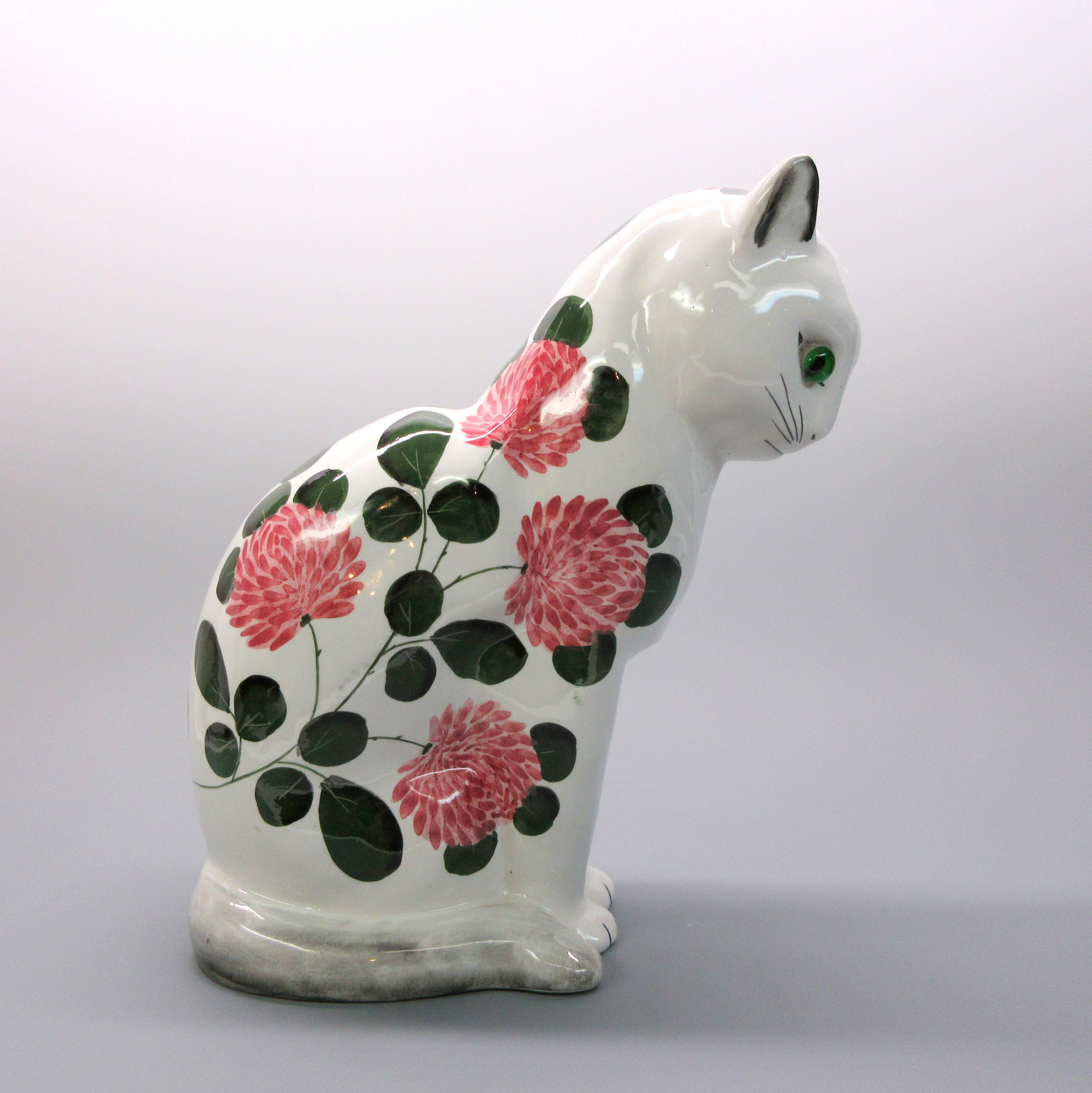 Big Pair Vintage Plichta London Wemyss Ware Pottery Cats - Etsy UK