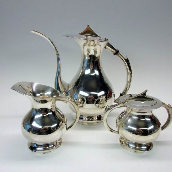 Silver Tea Set - Etsy