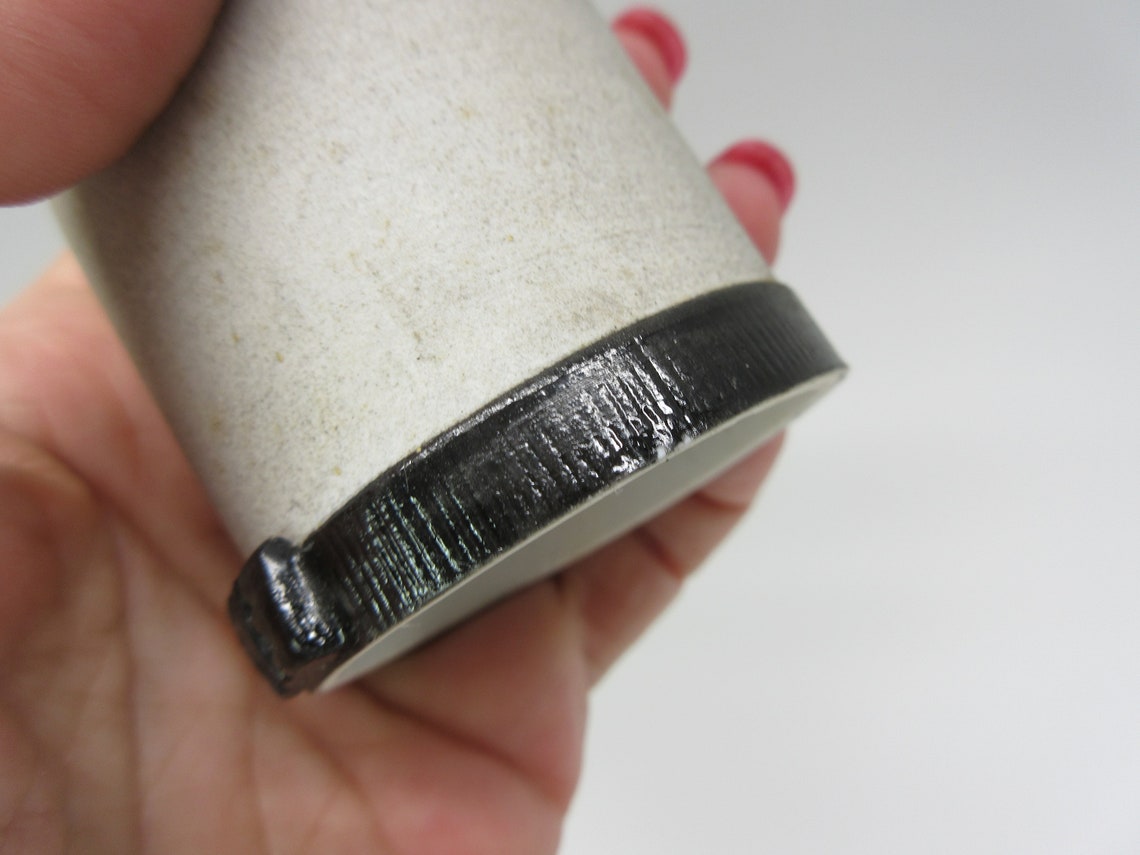 Victorian Bisque Figural Inkwell Top Hat on a Book Which is - Etsy