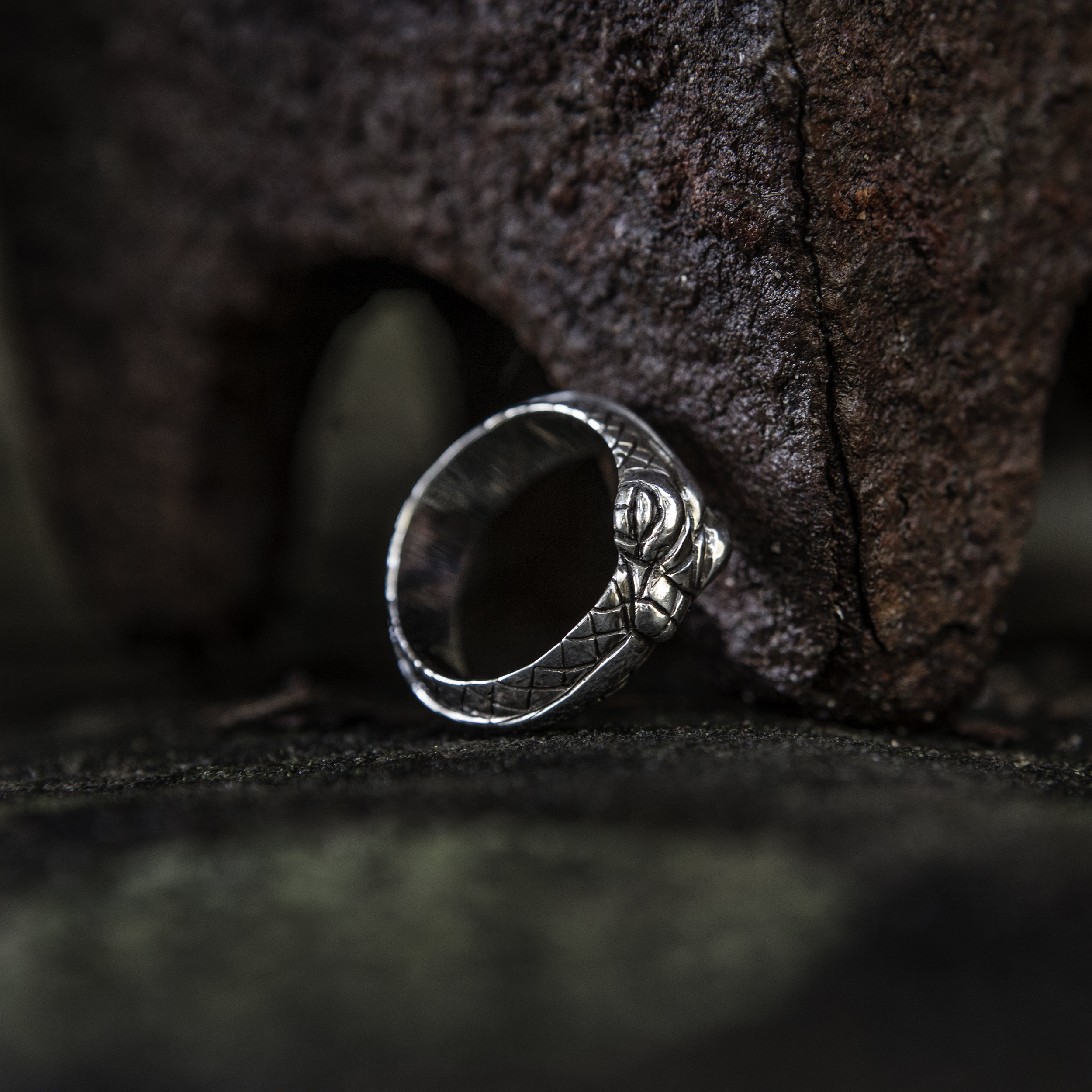 Great Serpent Ring Ouroboros Ring Handmade Silver Snake - Etsy