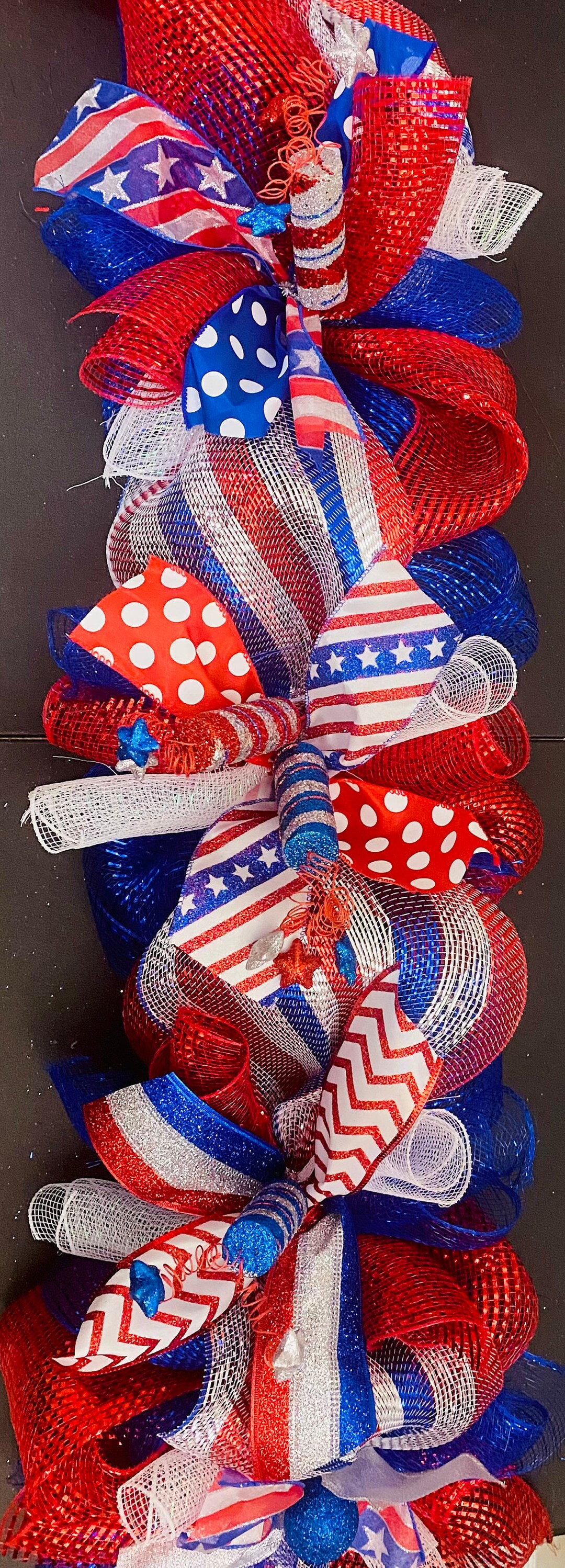 Memorial Day, 4th of July, Labor Day, Patriotic Celebration Garland - Etsy