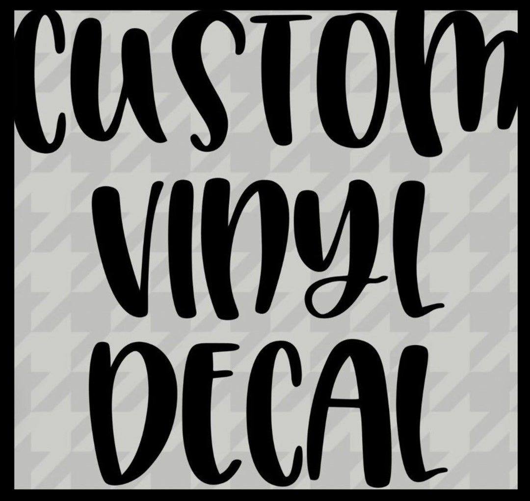 Customized Decals - Etsy