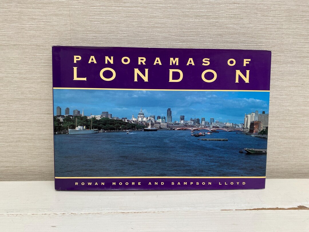 Panoramas of London by Rowan Moore & Sampson Lloyd Hardback Book 1993 ...