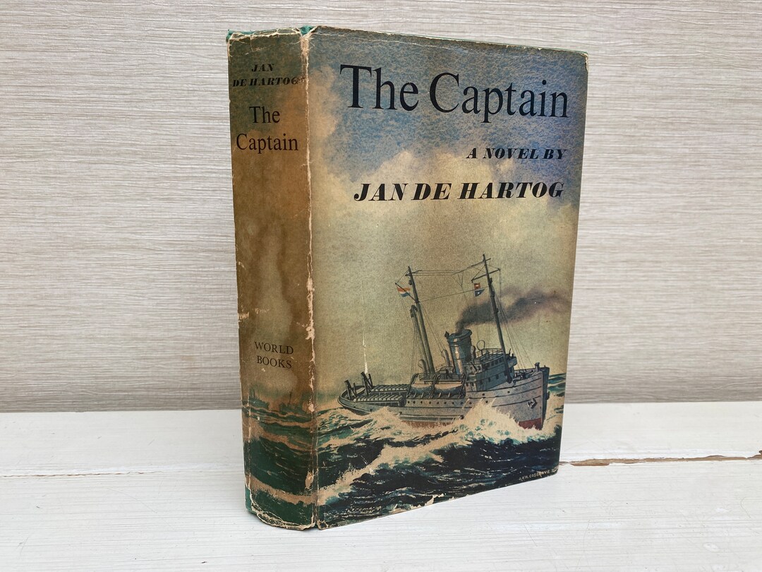The Captain by Jan De Hartog Vintage Hardback Book World Books 1968 - Etsy