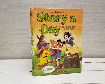 RARE Vintage 1979 Walt Disney 'story a Day - Summer' Book in Hardback ...