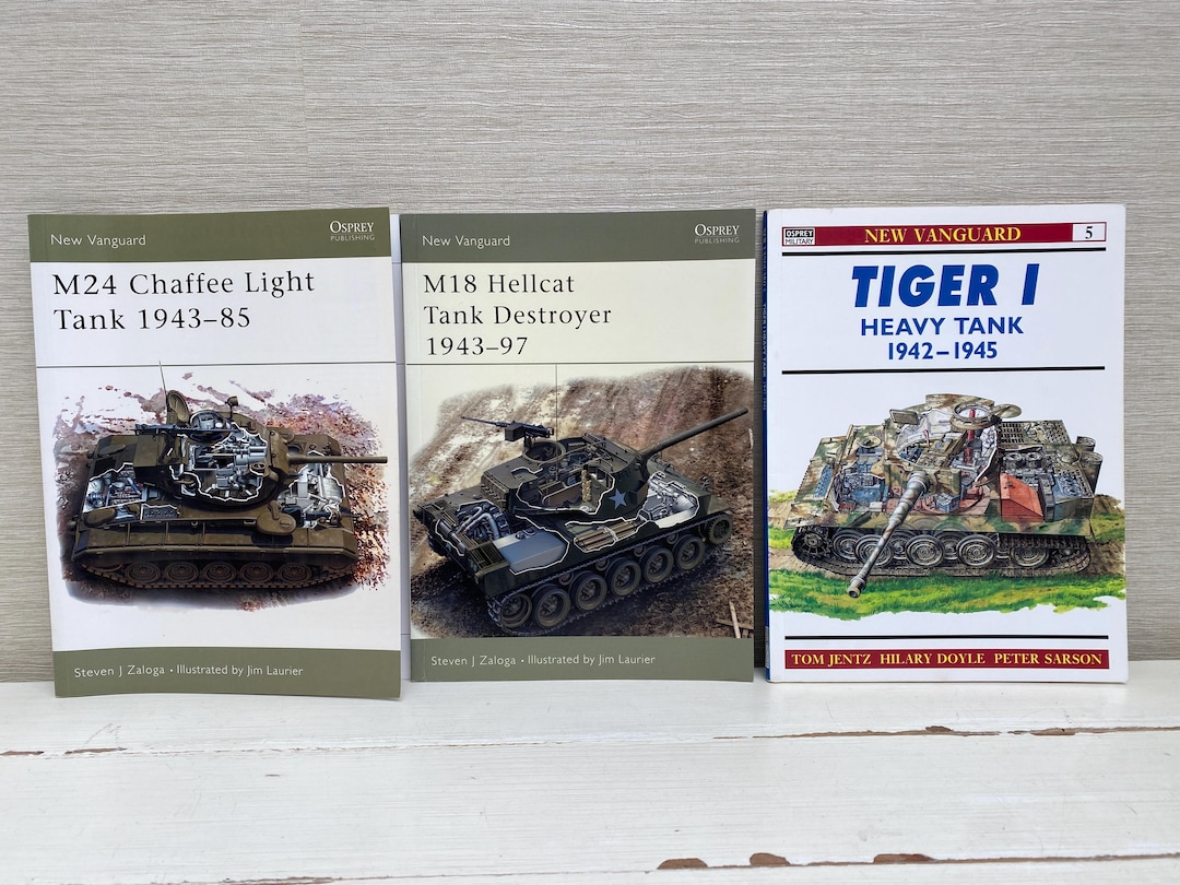 Osprey Military New Vanguard Paperback Books - Various Titles Sold ...