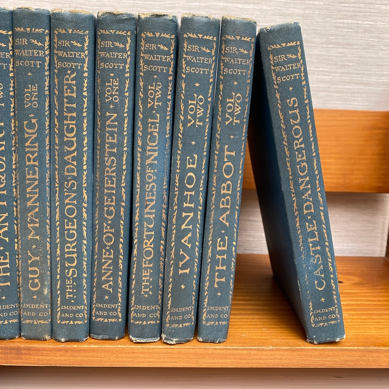 Antique Waverley Book - Etsy UK