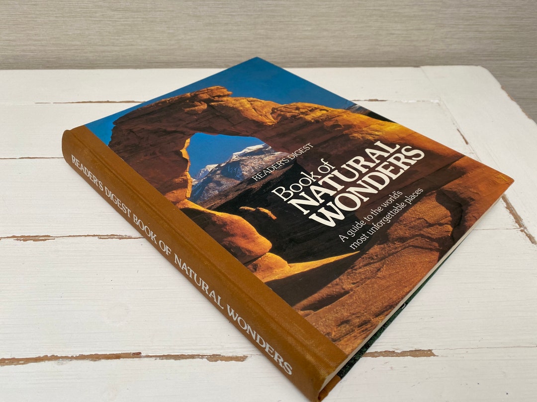 Book of Natural Wonders - Readers Digest Hardback- 1980 - Etsy