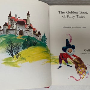 The Golden Book of Fairy Tales in Colour - Grimm Andersen & the Arabian ...