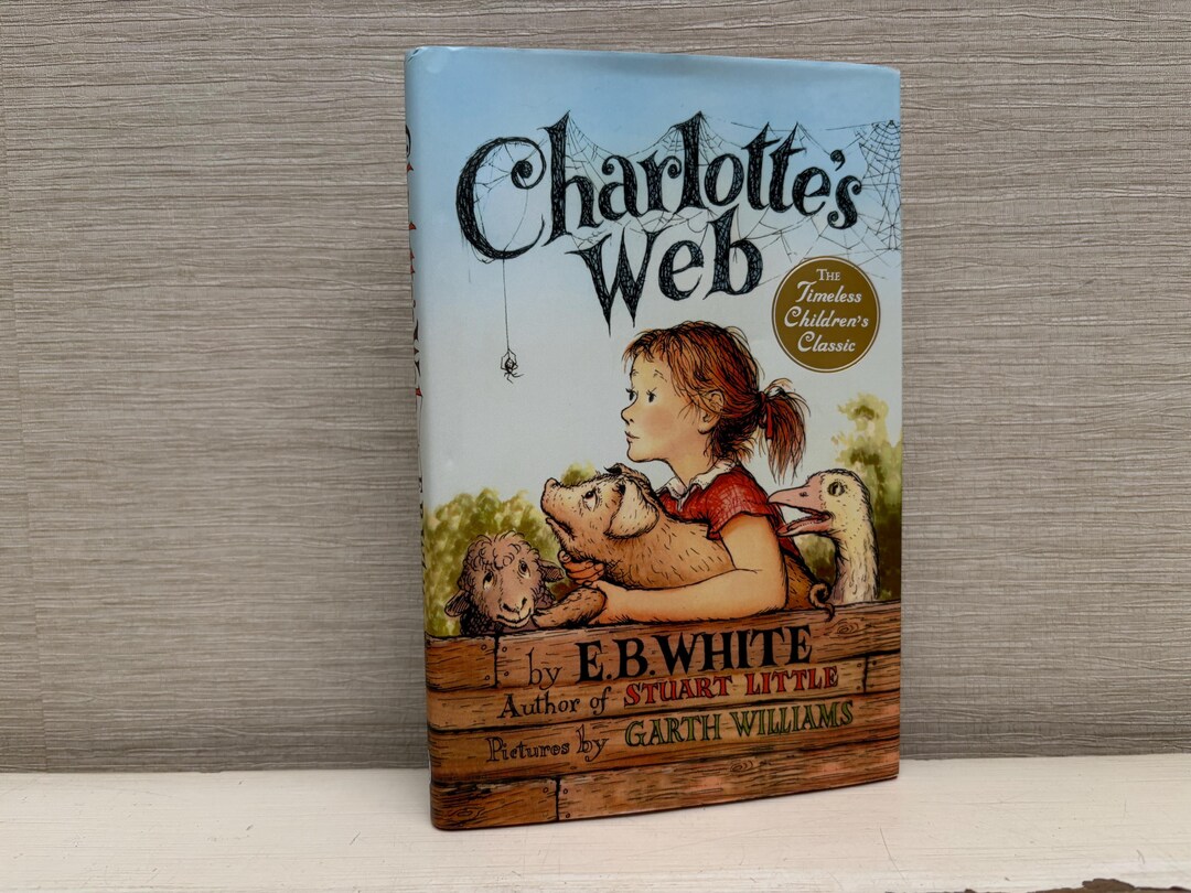 Charlottes Web by E B White 2002 Vintage Puffin Hardback Illustrated ...