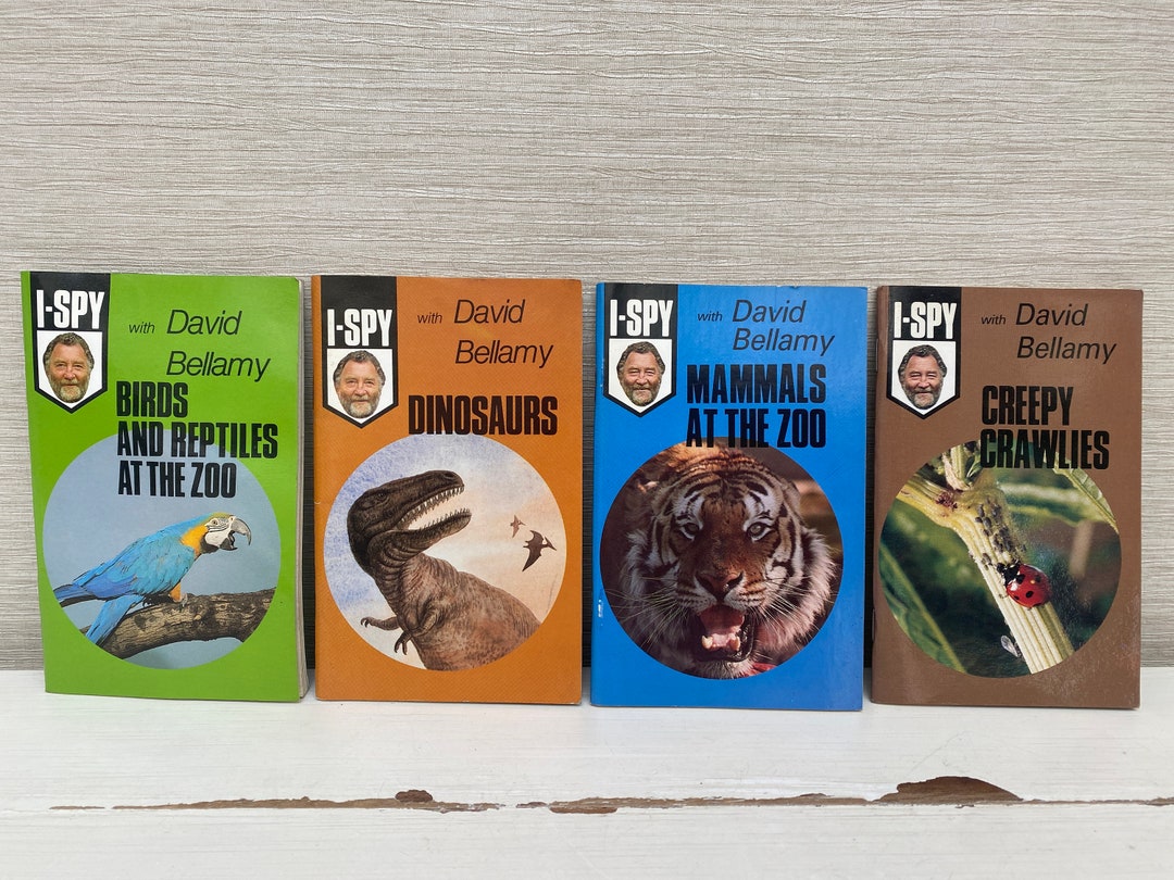 I Spy With David Bellamy Vintage Pocket Paperback Books 1980s - Choose ...